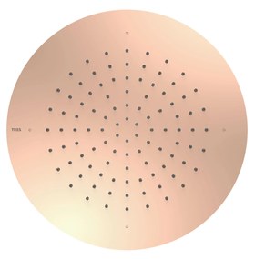 TRES Stropní sprchové kropítko, O 380 mm, růžové zlato 134940OP