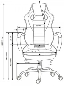 Kancelářské křeslo Scroll