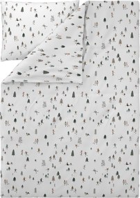 Livarno® Ložní povlečení z jemného flanelu, 140 x 200 cm, 70 x 90 cm (lidé)