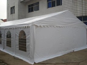 Hawaj Párty stan Ohnivzdorný Premium 6 x 12 m bílá