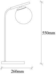 OPVIQ Stolní lampa YILDIZ 892OPV1121