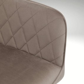 Vikio Jídelní set pro 4 osoby 160x90 cm dub noha U béžová židle s područkami VJS166-4CA
