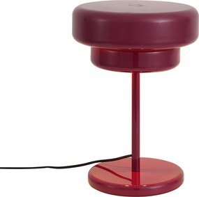 Retro stolní lampa švestková 41cm - Ophelia