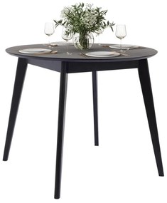 Kulatý jídelní stůl Orion classic 94 cm Černý Daiva Casa