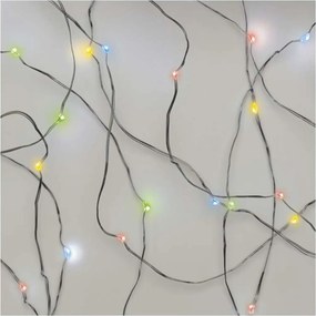 EMOS LED vánoční nano řetěz multicolor 1,9m D3AM04