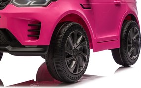 LEAN CARS Elektrické autíčko Land Rover Discovery DLS-K06 růžové