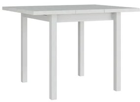 Rozkládací jídelní stůl se 4 židlemi AL14, Barva dřeva: ořech-L, Potah: 25x - Paros 2