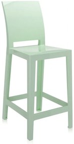 Kartell - Barová židle One More Please nízká, zelená