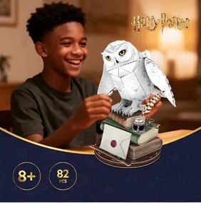 CUBICFUN Puzzle 3D Harry Potter Hedvika / 82 dílků