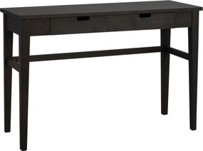 Konzolový stolek s deskou v dubovém dekoru v tmavě přírodní barvě 40x110 cm Garrison – Rowico