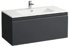 Laufen Pro S - Skříňka s umyvadlem, 1000x500 mm, 1 zásuvka, grafit H8609664801041