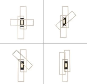 Leuchten Direkt 14693-18-LED Stmívatelné stropní svítidlo ASMIN LED/48W/230V +DO
