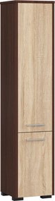 Koupelnová skříňka Fin 30 2D wenge/dub sonoma