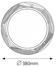 Rabalux 5421 - Stropní svítidlo UFO 2xE27/60W/230V