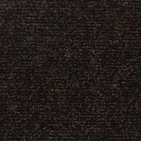 Schodové rohože samolepicí 30 ks 76 x 20 cm tmavě hnědé obdélníkové 3365728