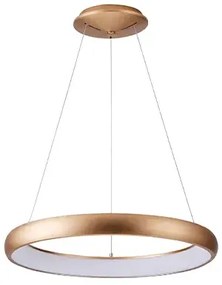 Designový LED lustr Antonio 61 Cct zlatá + dálkové ovládání