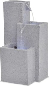 vidaXL Interiérová fontána s LED osvětlením, polyresin [244291]