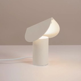 Béžová hliníková LED stolní lampa (výška 15 cm) BISCUIT – Thoro