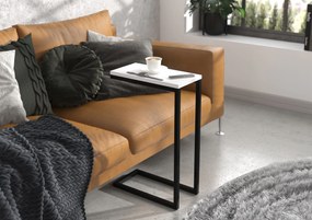 ADRK Furniture Přístavný stolek SPARK ADRK-LT-SPA-B-W