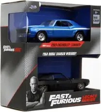 Jada Rychle a zběsile Twin Pack Chevrolet Camaro 1969 a Dodge Charge W