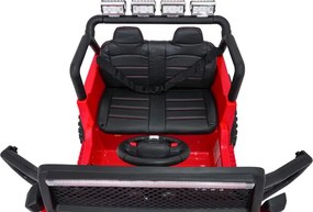 Elektrické autíčko Jeep BEAST 4x4 červené