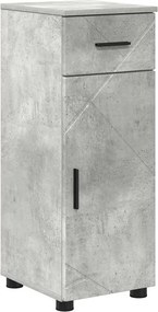 Sada koupelnového nábytku 5 ks Betonově šedá 61 x 35 x 64 cm 3392996