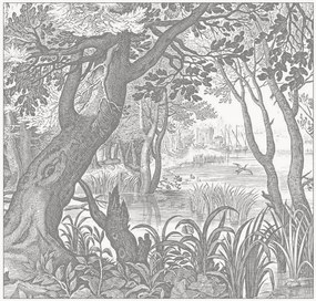 Tapeta Engraved Landscapes