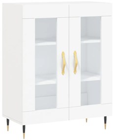 Skříň highboard bílá 69,5 x 34 x 180 cm kompozitní dřevo,  3189293