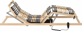 Elektrický lamelový rošt postele se 42 lamelami 7 zón 70x200 cm 321826