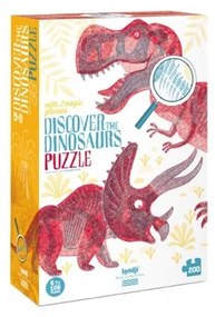 LONDJI Velké puzzle Svět dinosaurů 200ks 6+