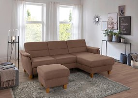 XXXLutz ROHOVÁ SEDAČKA, textil, hnědá Sit & More - Sedací soupravy - 000144019715