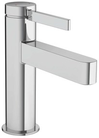 Hansgrohe Finoris - Umyvadlová baterie 100, výpustí Push-Open, EcoSmart, chrom 76010000