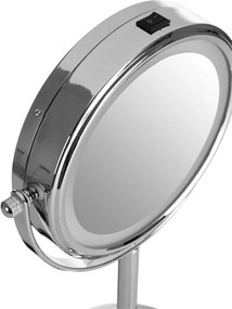 Kosmetické zrcadlo s osvětlením/zvětšovací (zvětšení 2x) ø 15 cm Cassini – Premier Housewares