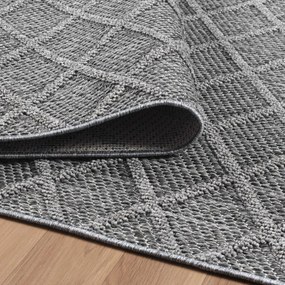Ayyildiz, Kusový koberec Patara 4953 Grey – na ven i na doma, 80x250, šedá, chodba / předsíň