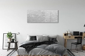 akrylový obraz šedivé polygony 120x60 cm