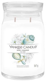 Yankee Candle Signature svíčka velká Baby Powder, 567g