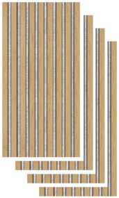 Windu Akustické obkladové panely, dekor Dub 800x400mm, 4ks, 0,32m2
