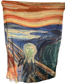 Deka Edvard Munch Výkřik 150x200 cm