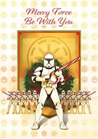 TREFL Puzzle Premium Plus Star Wars: Merry Clone Troopers / 1000 dílků