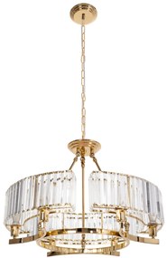 Toolight - závěsné svítidlo Vintage s křišťály E14 APP789-6C, OSW-07010