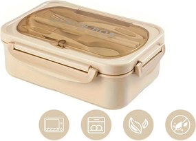 Verk Group Lunchbox snídaňový box na snídani oběd s přihrádkami příbory