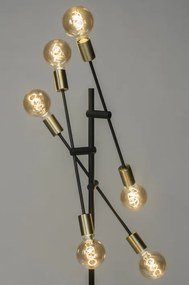 Stojací designová lampa Sydney Bulb Gold