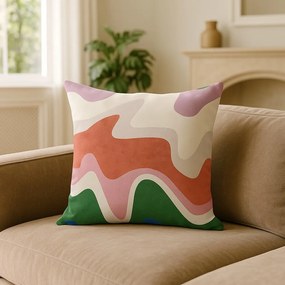 Povlak na polštář 43x43 cm Squiggly Breeze – Mila Home
