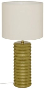 Atmosphera - Stolní lampa VINUS 1xE27/60W/230V khaki