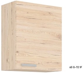 Kuchyňská skříňka horní BORDEAUX 60 G-72 1F, 60x71,5x31, dub Bordeaux