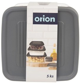 Orion Dózy na potraviny Festiva čtverec 5 ks mix
