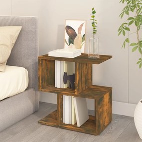 Noční stolek kouřový dub 50 x 30 x 51,5 cm kompozitní dřevo - Default Title