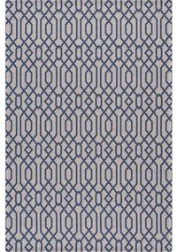Koberec Casa Cotton 21421 šedý / granátový