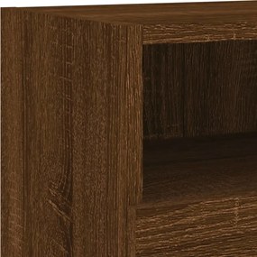vidaXL 4dílná obývací stěna kompozitní dřevo [3216538] Barva: šedá sonoma