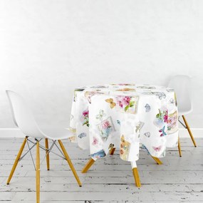 Ubrus PVC kulatý Mo-6171 - Romantické leto (různé velikosti)